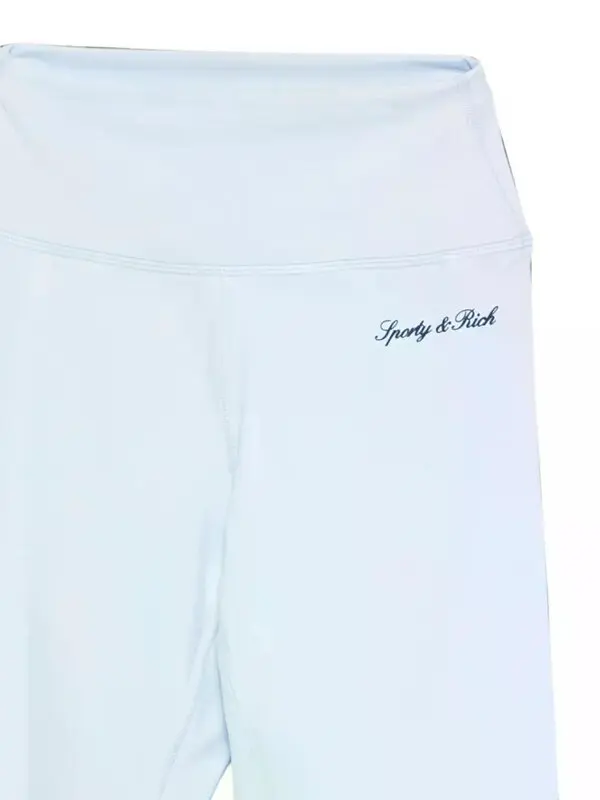 SPORTY & RICH Logo-print Leggings