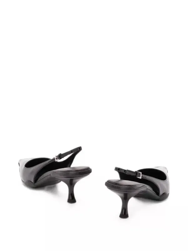 Prada Leather Slingback Pumps