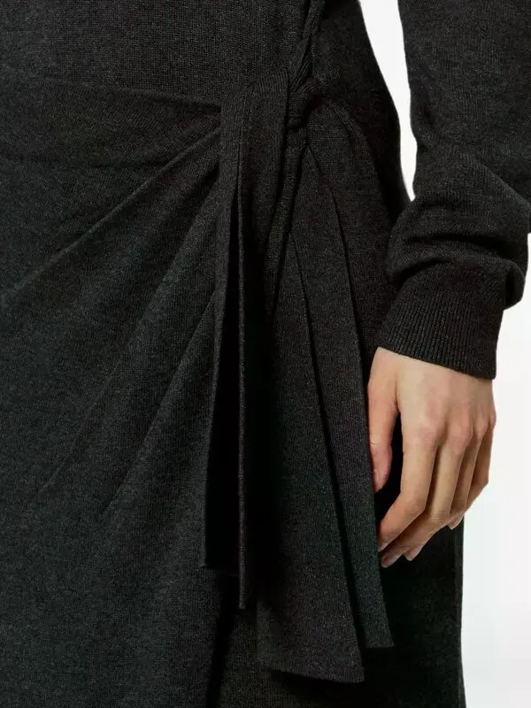 Isabel Marant Étoile Jozira Long Fine-knit Sweater Dress - Grey