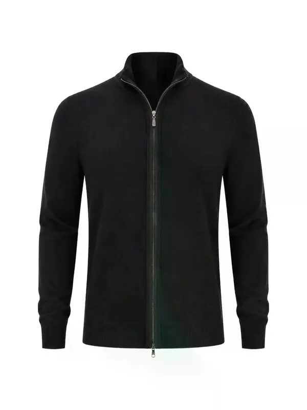 FILERIA Zip-fastening Cardigan - Black