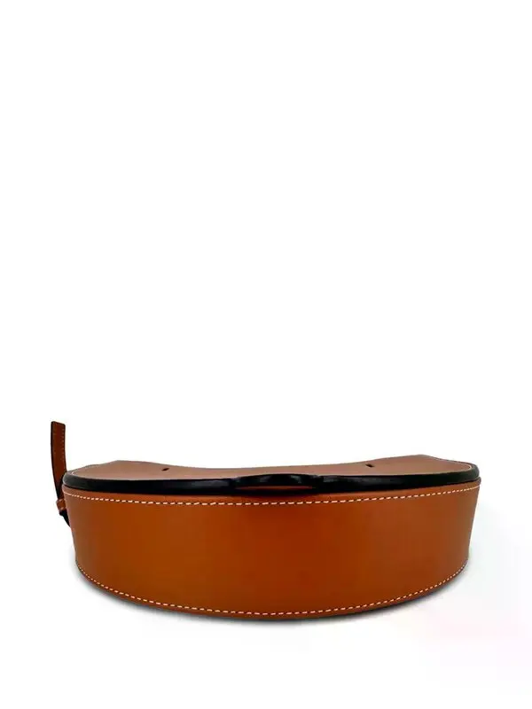 Loewe Heel Small Leather Pouch With Embossed Anagram Logo
