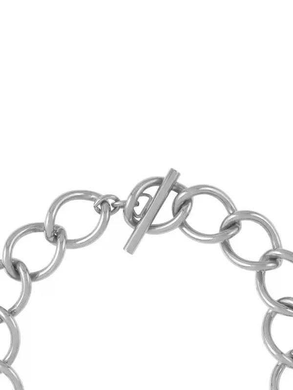 SUSAN CAPLAN 1980s Monet Chain Necklace - Silver