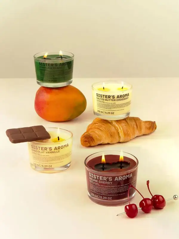 SISTER’S AROMA Drunk Cherry Candle