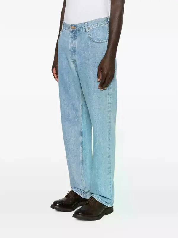 Thom Browne Five-pocket Buckle-strap Jeans