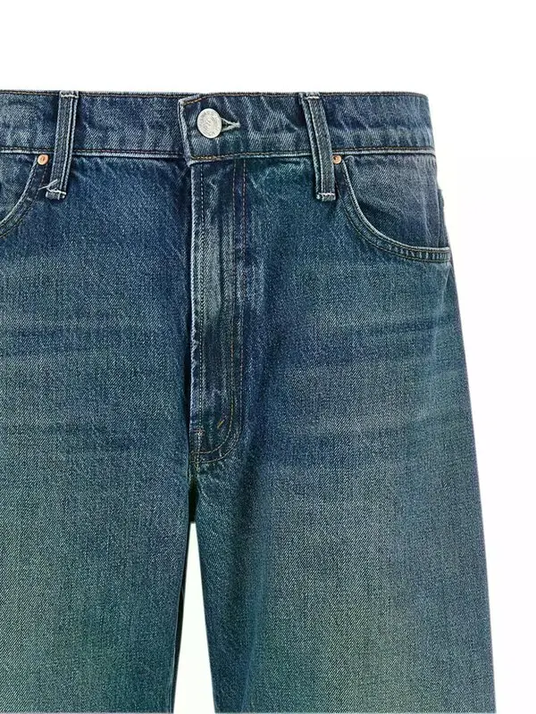 MOTHER Dodger Flood Wide-leg Cotton Jeans