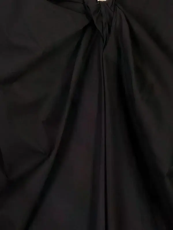 MEIMEIJ Twist-detail Scoop-neck Midi Dress