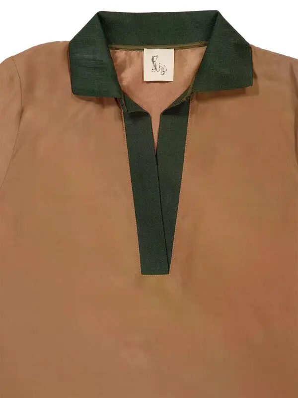PAULA Diane V-neck Long-sleeve Top