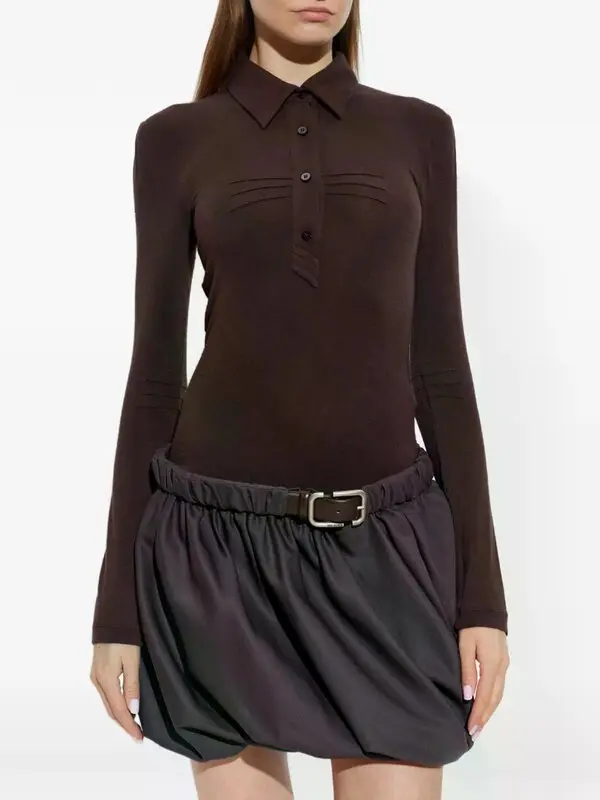 Attico Dark Mini Dress