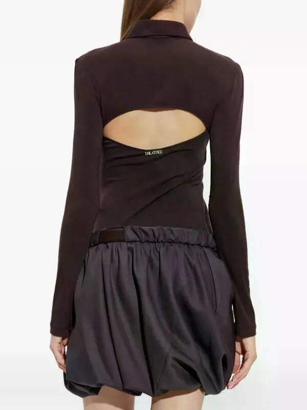 Attico Dark Mini Dress