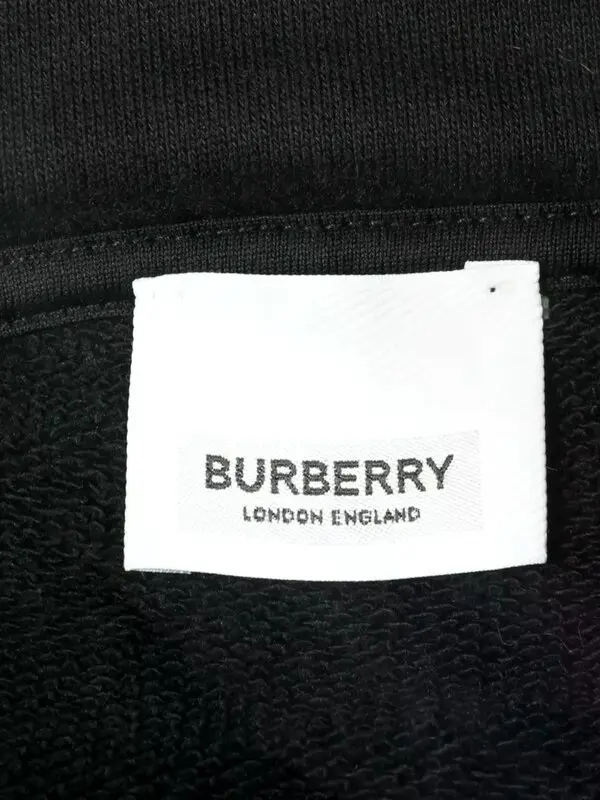 Burberry 2010s Logo Print Hoodie