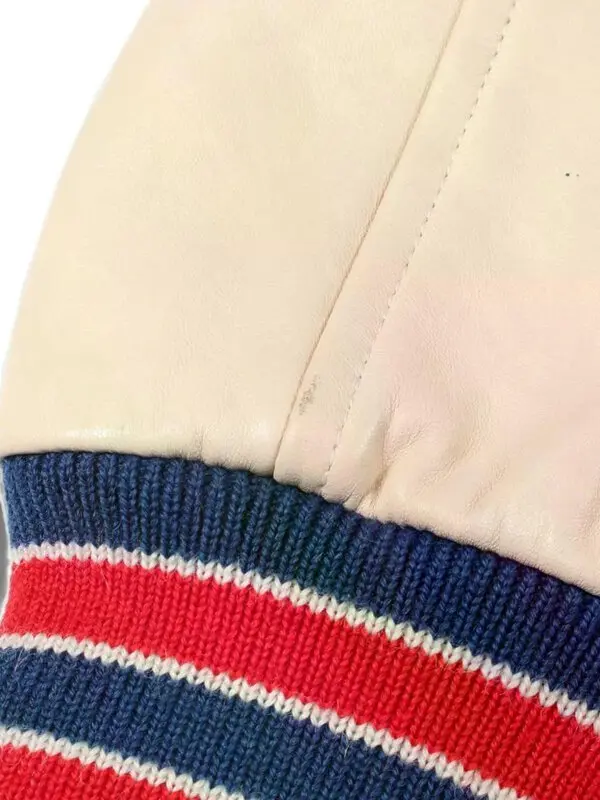 Celine 2010s Teddy Varsity Jacket