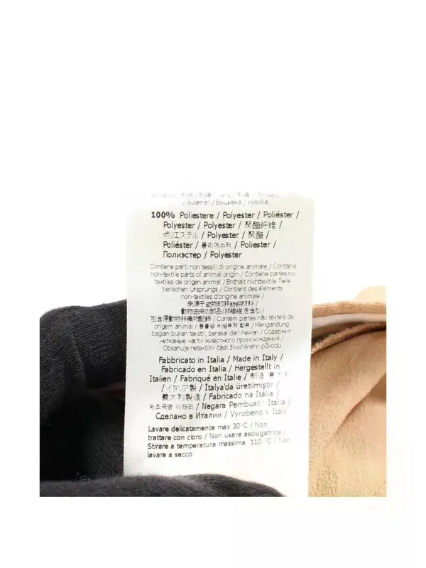 Fendi 2000s Ff Logo Embroidery Linen Trousers