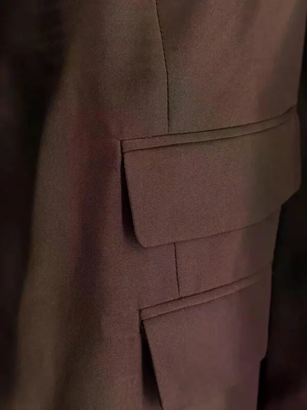 CO.GO Loose-fit Silk Blazer