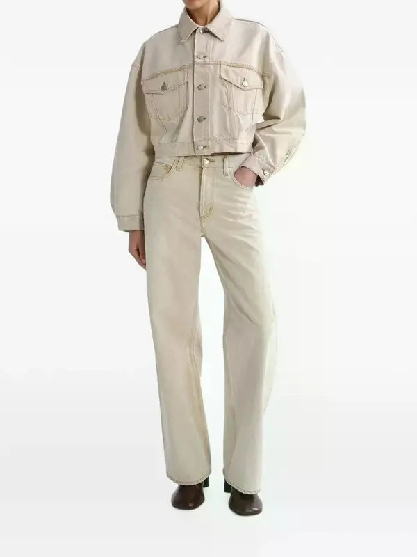 AGOLDE Arc Straight-leg Jeans - Neutrals