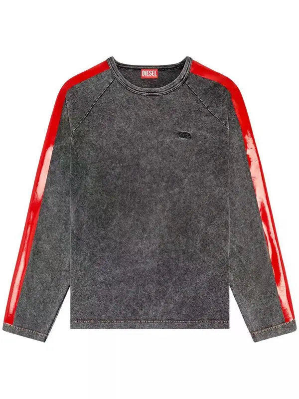 DIESEL® T-redroxt Cotton T-shirt - Grey