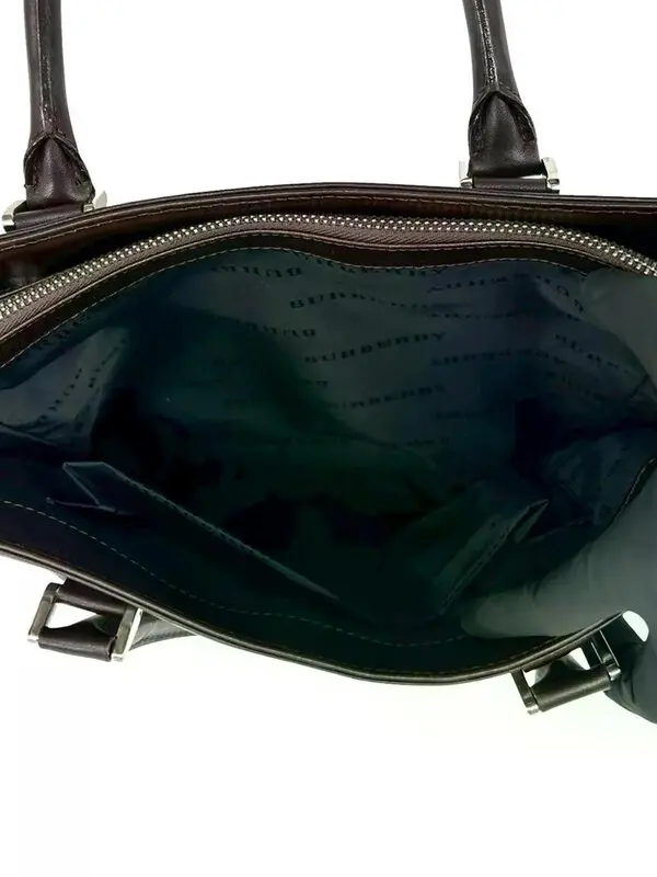 Burberry 1990-2000 House Check Canvas Handbag