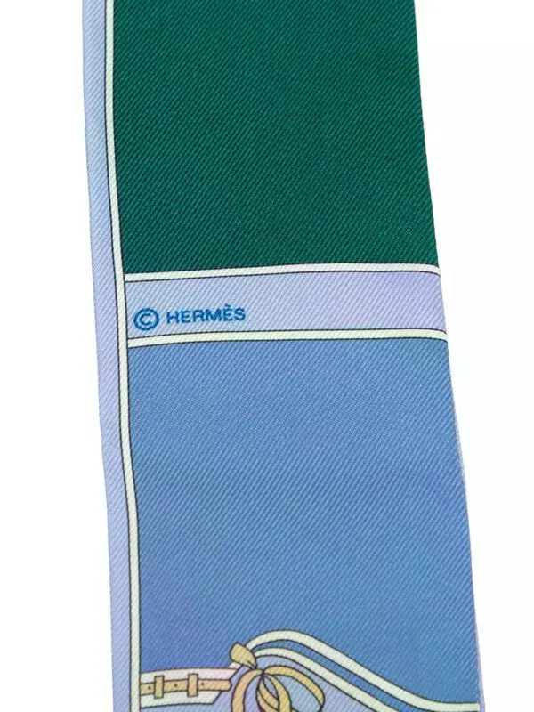 Hermès 2000-2026 Camails Silk Twilly Scarf Scarves