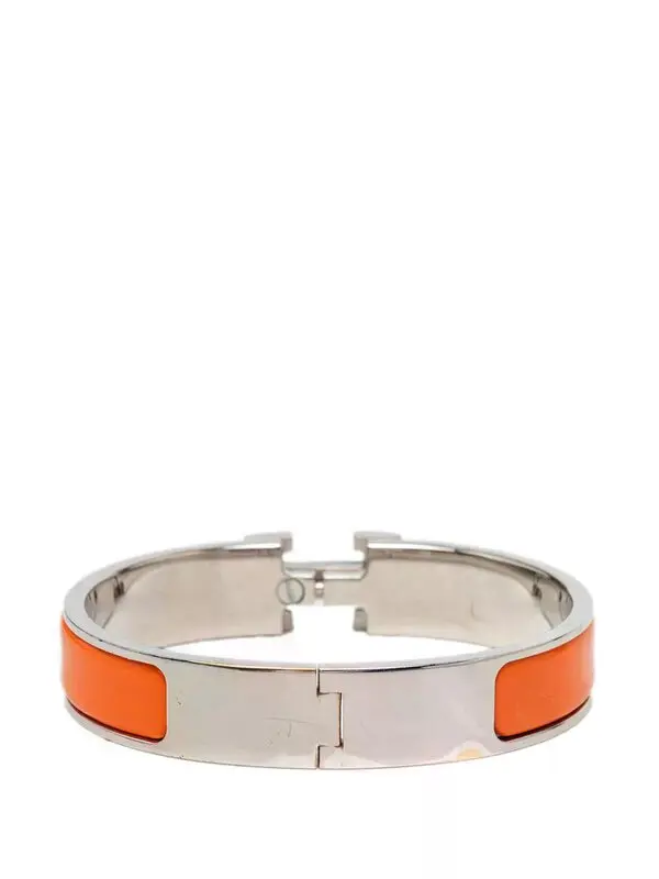 Hermès Enamel Clic H Bracelet Pm
