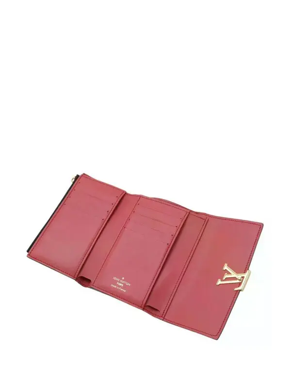 LOUIS VUITTON 2021-2026 Taurillon Capucines Compact Wallet Small Wallets