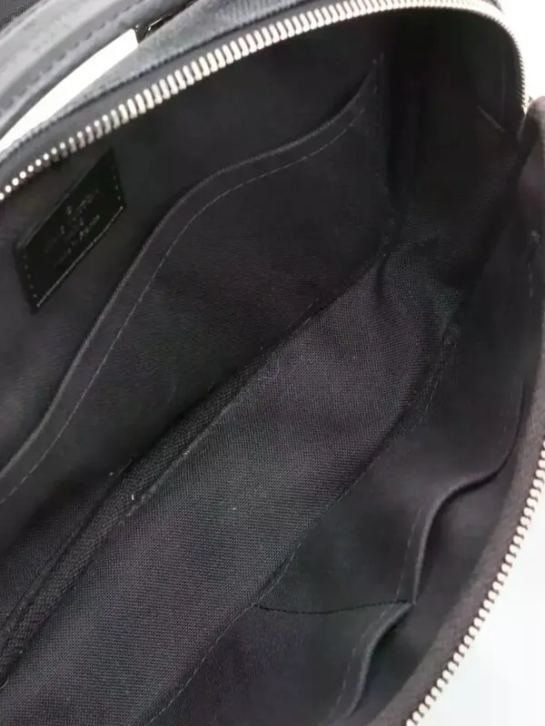 LOUIS VUITTON 2018 Damier Graphite Ambler Belt Bag