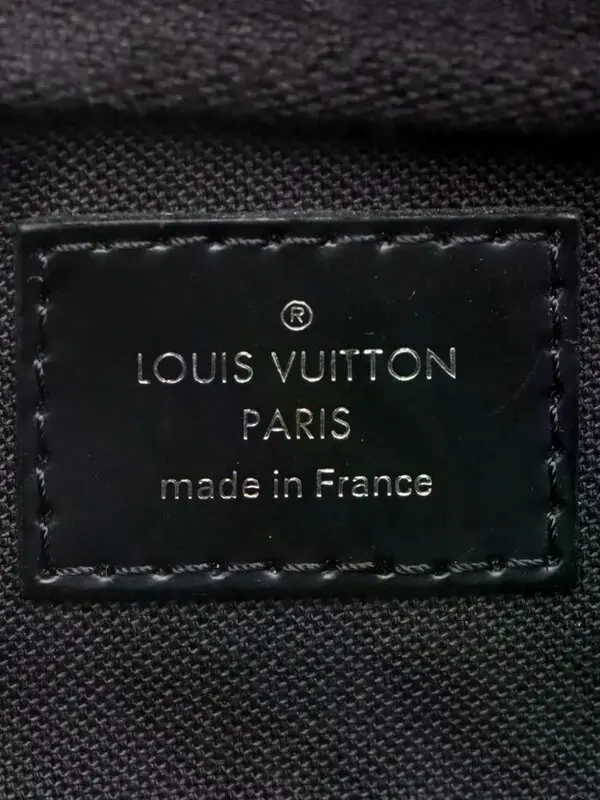 LOUIS VUITTON 2018 Damier Graphite Ambler Belt Bag
