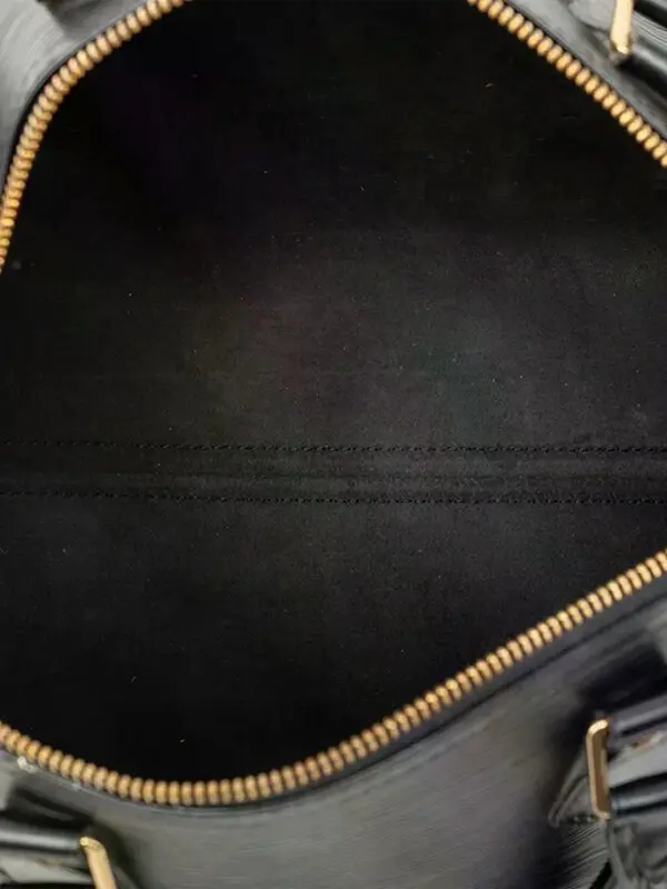 LOUIS VUITTON Epi Speedy 30 Boston Bag - Black