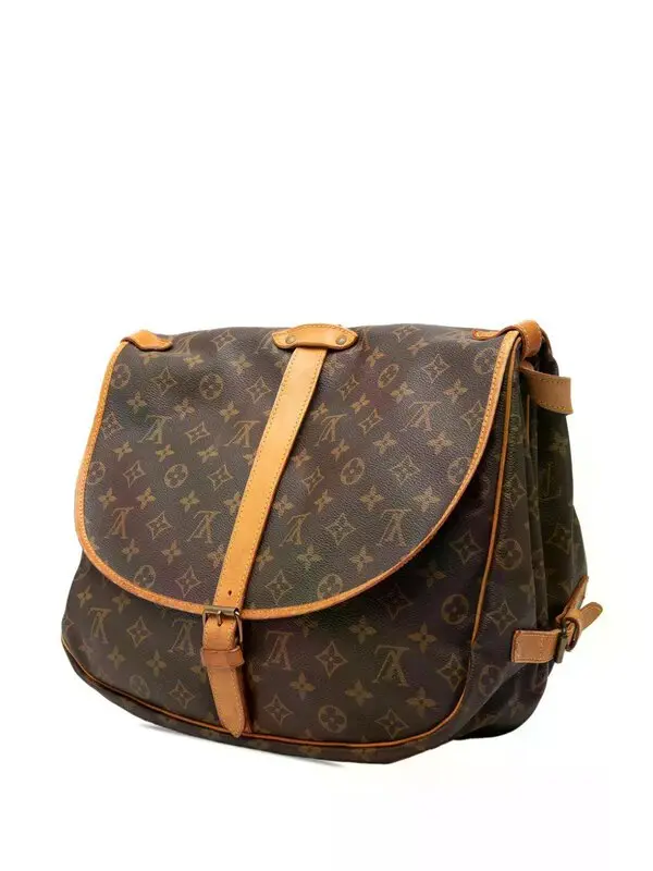 LOUIS VUITTON Monogram Saumur 35 Crossbody Bag