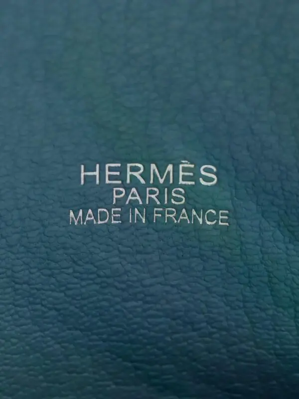 Hermès 2009 Clemence Jypsiere 34 Crossbody Bag - Blue