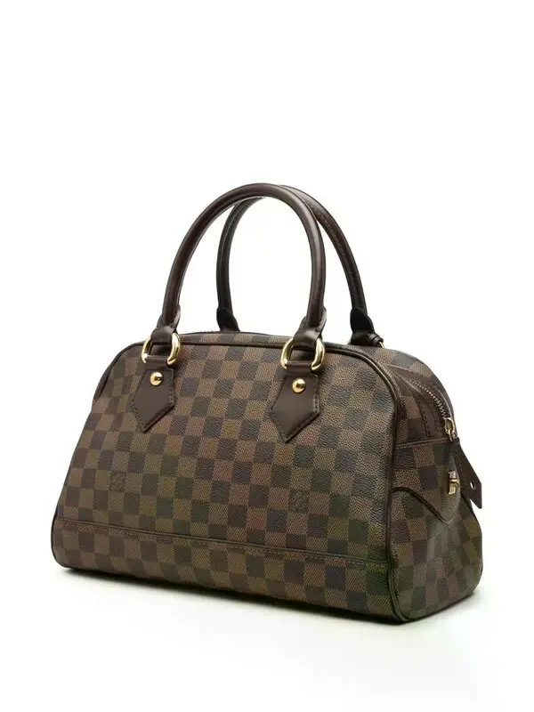 LOUIS VUITTON 2006 Damier Ebene Duomo Handbag