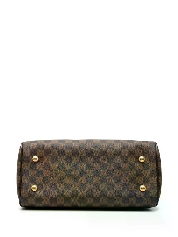LOUIS VUITTON 2006 Damier Ebene Duomo Handbag