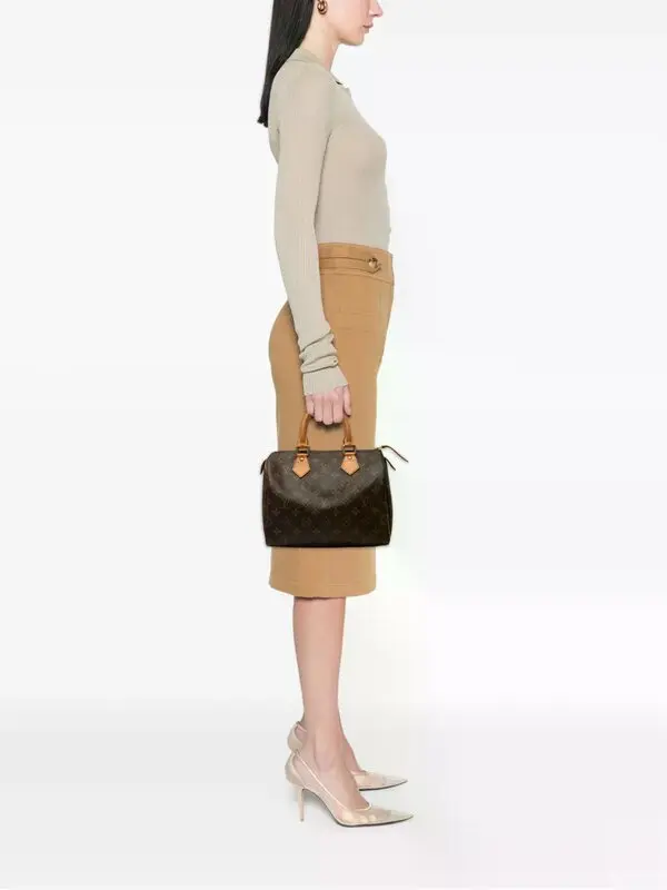 LOUIS VUITTON 2004 Monogram Speedy 25 Boston Bag