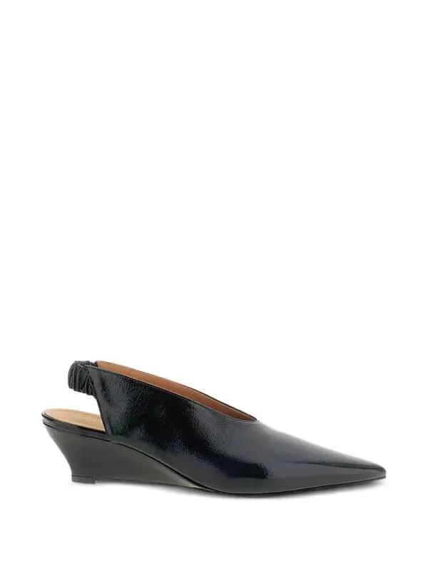 ODISSI Pointed-toe Wedge Pumps