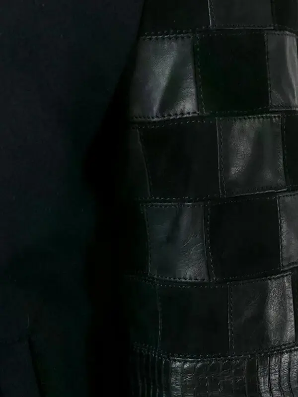 LANVIN Patchwork Bomber Jacket