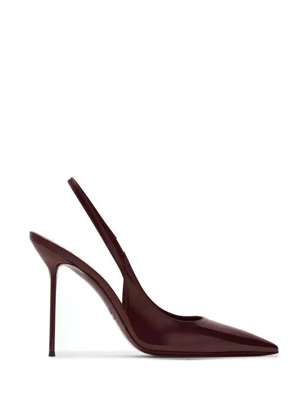 Paris Texas Lidia Slingback Heeled Pumps - Red