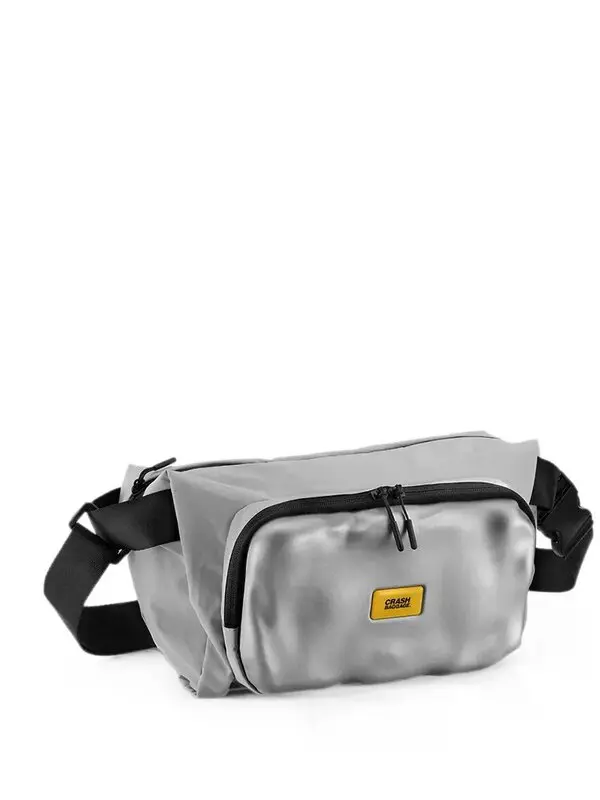 CRASH BAGGAGE Soft Dented-effect Belt Bag