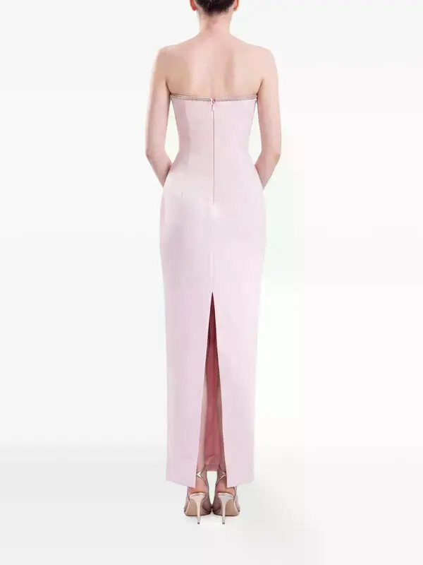 SAIID KOBEISY Strapless Maxi Dress