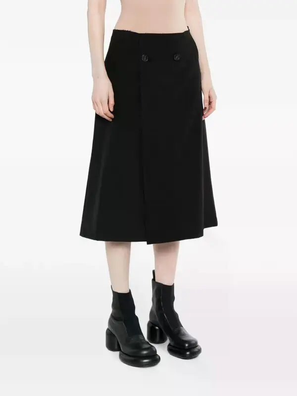 MAISON MARGIELA Button Midi Skirt