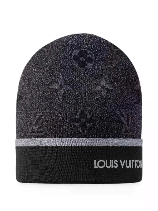 LOUIS VUITTON Monogram Eclipse Beanie Hat