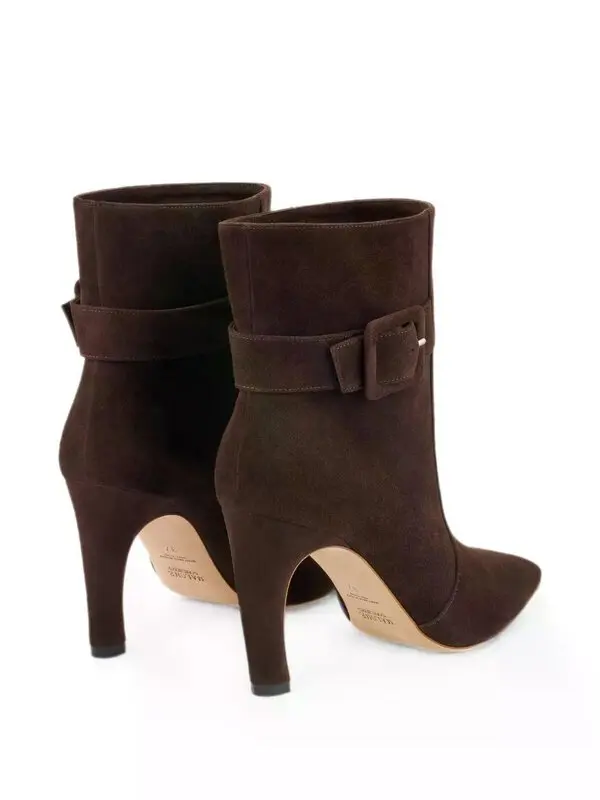 MALONE SOULIERS Rowan Buckle-strap Ankle Boots