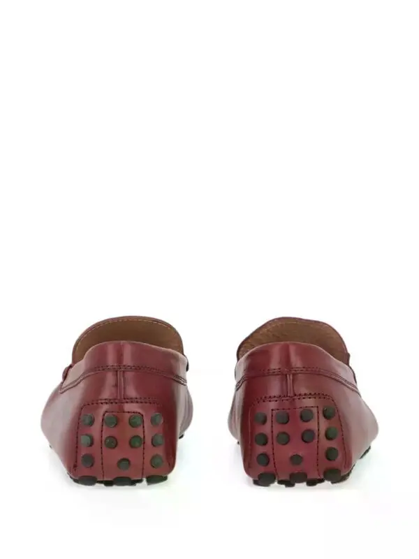 TOD'S T-logo Leather Loafers
