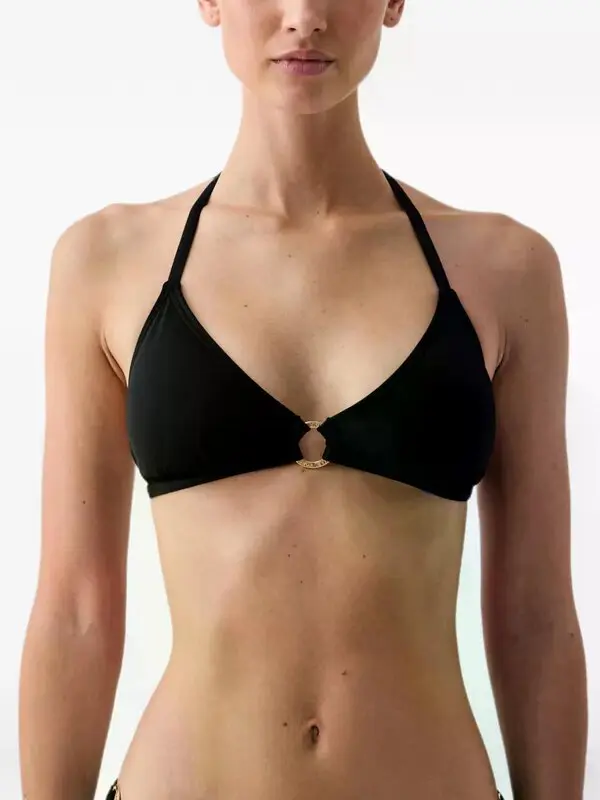 Michael Kors Ring-detail Halterneck Bikini