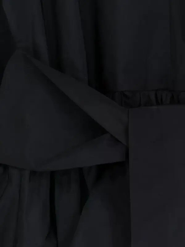 CO.GO Bow-detail Flared Dress