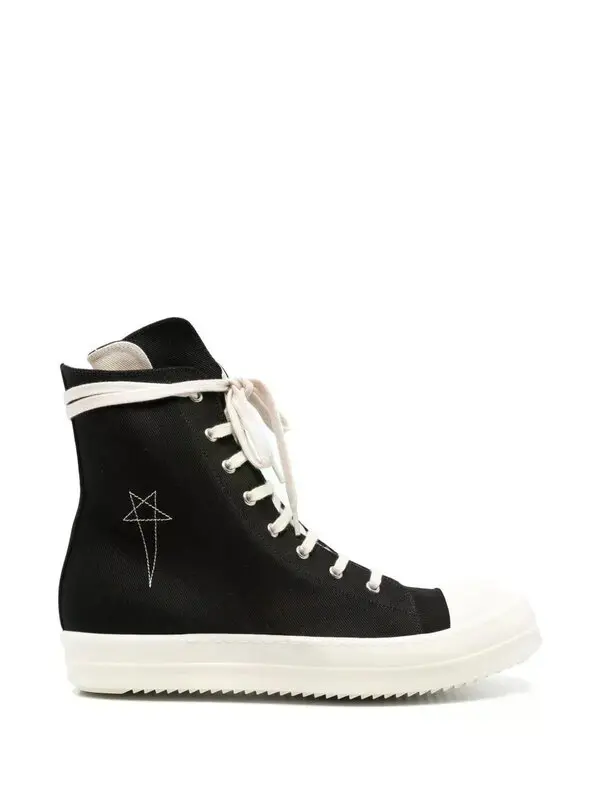 Rick Owens High-top Sneakers - Black
