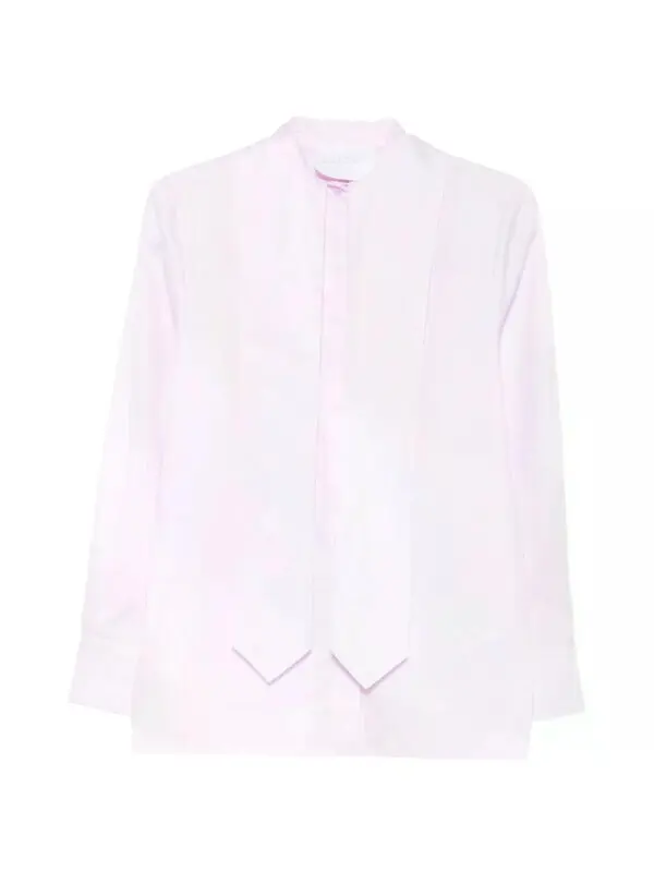 DONDUP Pussy-bow Long-sleeve Shirt - Pink
