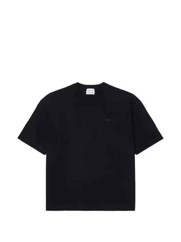 Lacoste Logo-patch T-shirt - Black