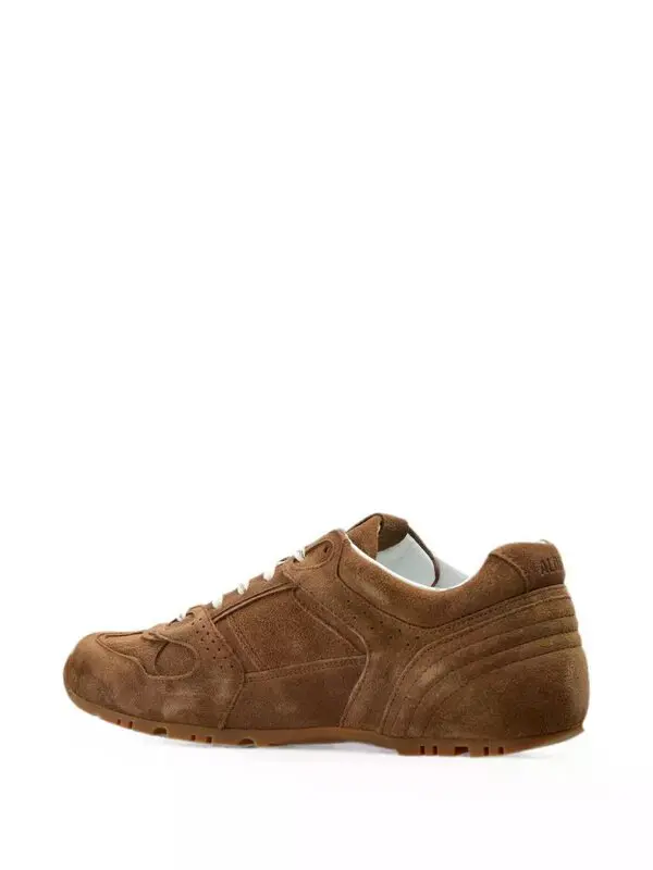 ALOHAS Suede Sneakers With Perforated Detailing