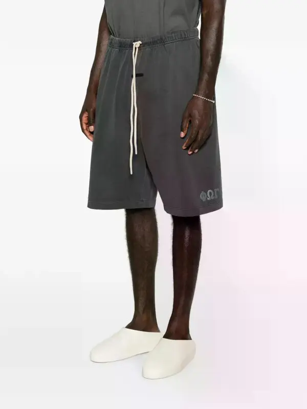 Fear Of God Logo-print Drawstring Shorts