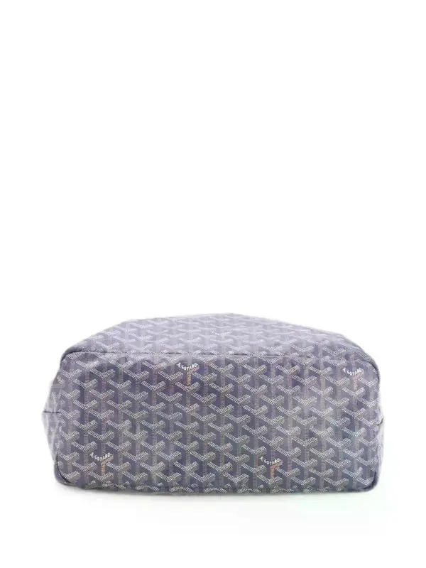 Goyard Saint Louis Coated Canvas Pm Tote Bag - Blue