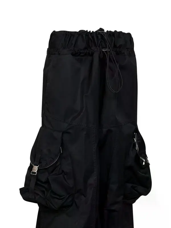 Attico Drawstring-waist Cargo-pockets Trousers
