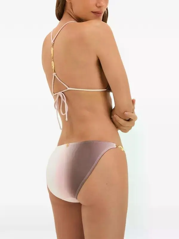 VIX PAULA HERMANNY Beaded-detail Ombré-effect Bikini